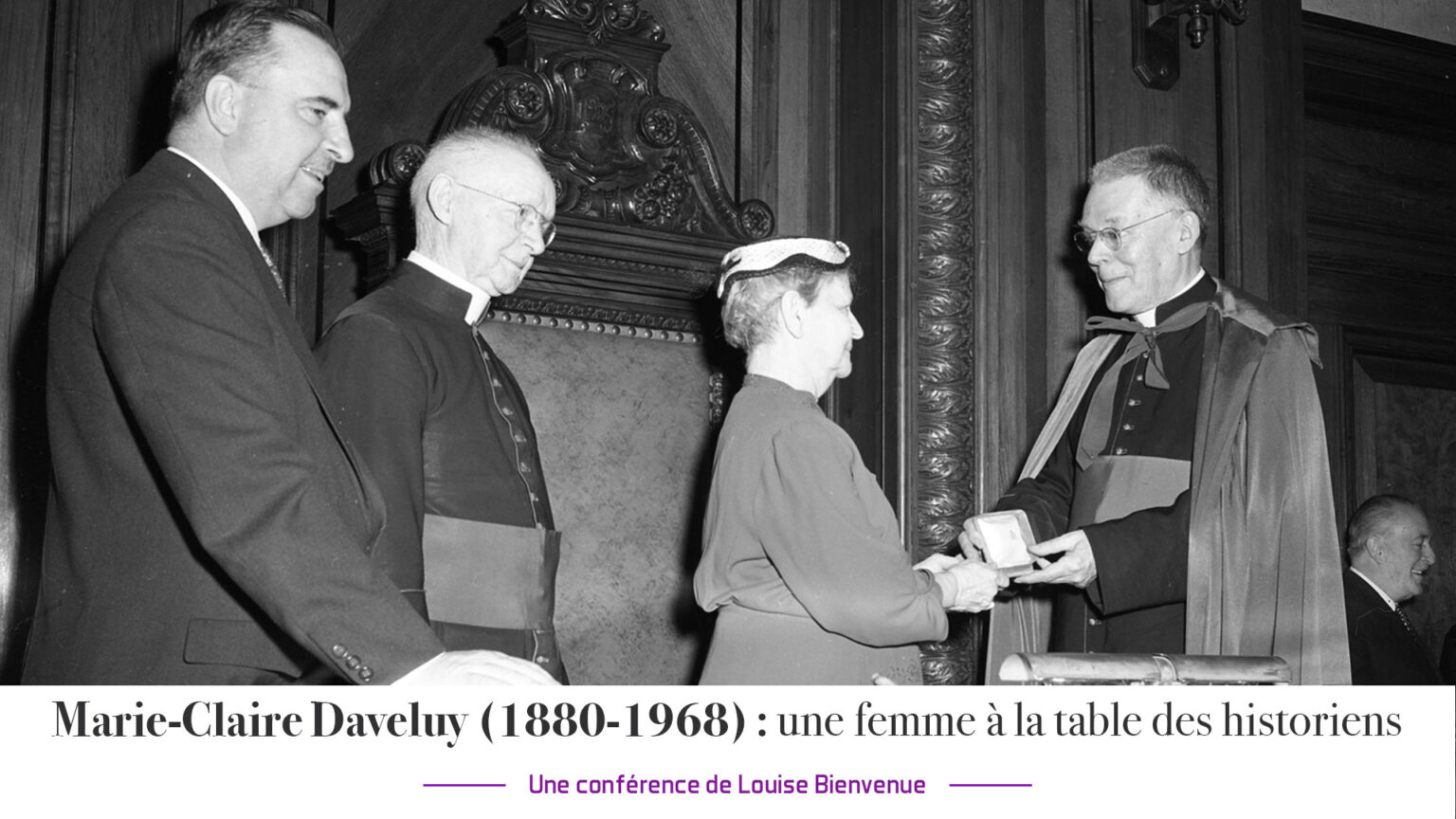 Marie-Claire Daveluy (1880-1968) : une femme à la table des historiens ...